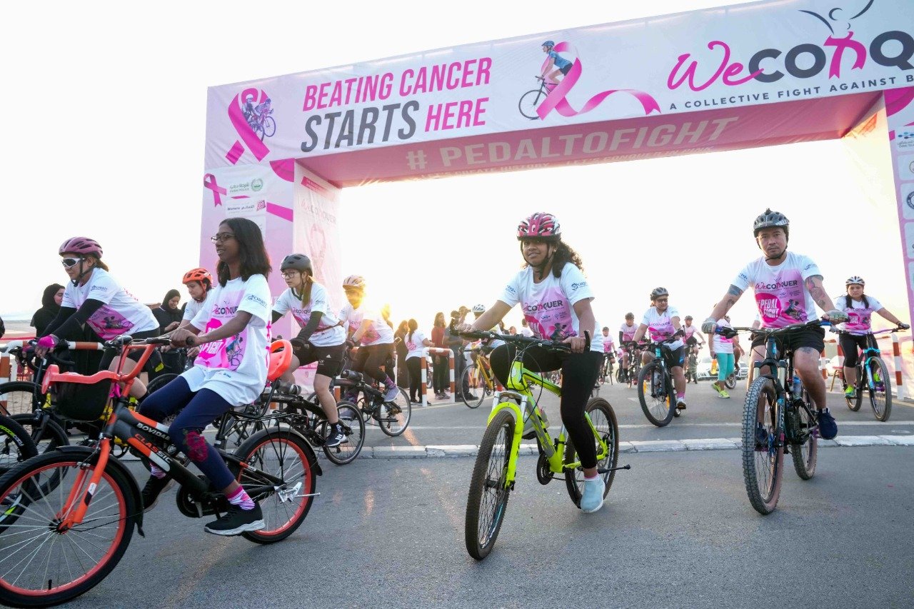 500 cyclists ride to raise awareness at WeConquer in Dubai – BuzZzing